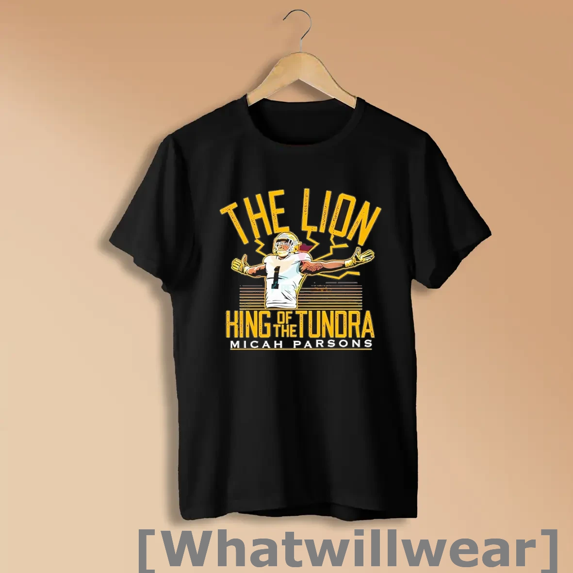 Official Micah Parsons King Of The Tundra The Lion Football Shirts ...