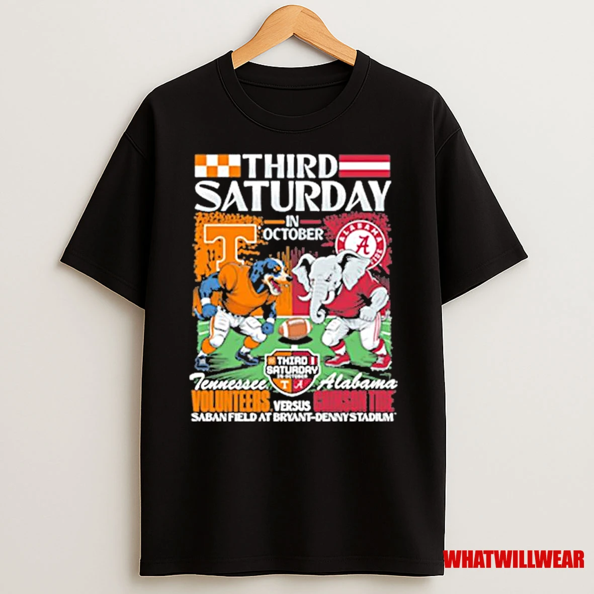 Alabama Vs Tennessee 2025 Third Saturday In October Rivalry Shirts ...