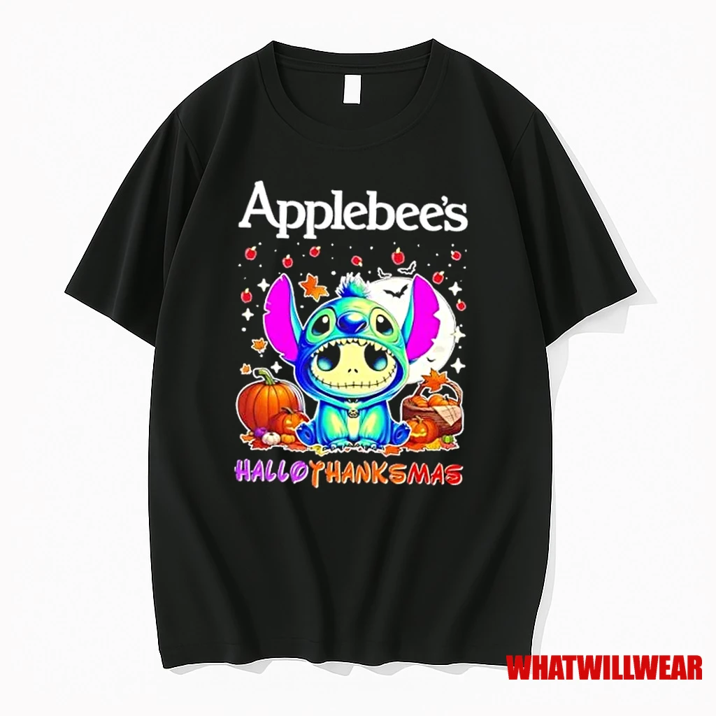 Applebees With Stitch Cosplay Jack Skellington Happy Hallothanksmas ...