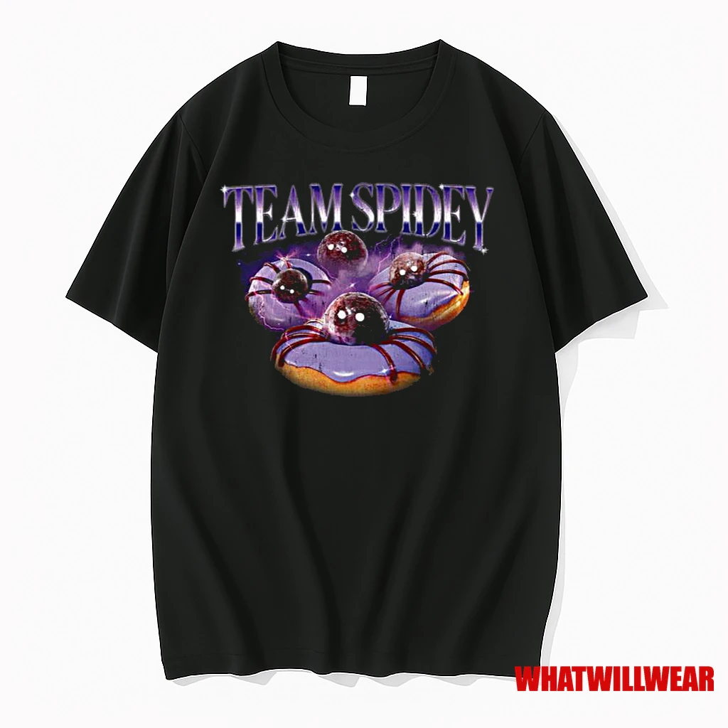 Dunkin Pop Up Spidey D Fandom Shirts - What Will Wear