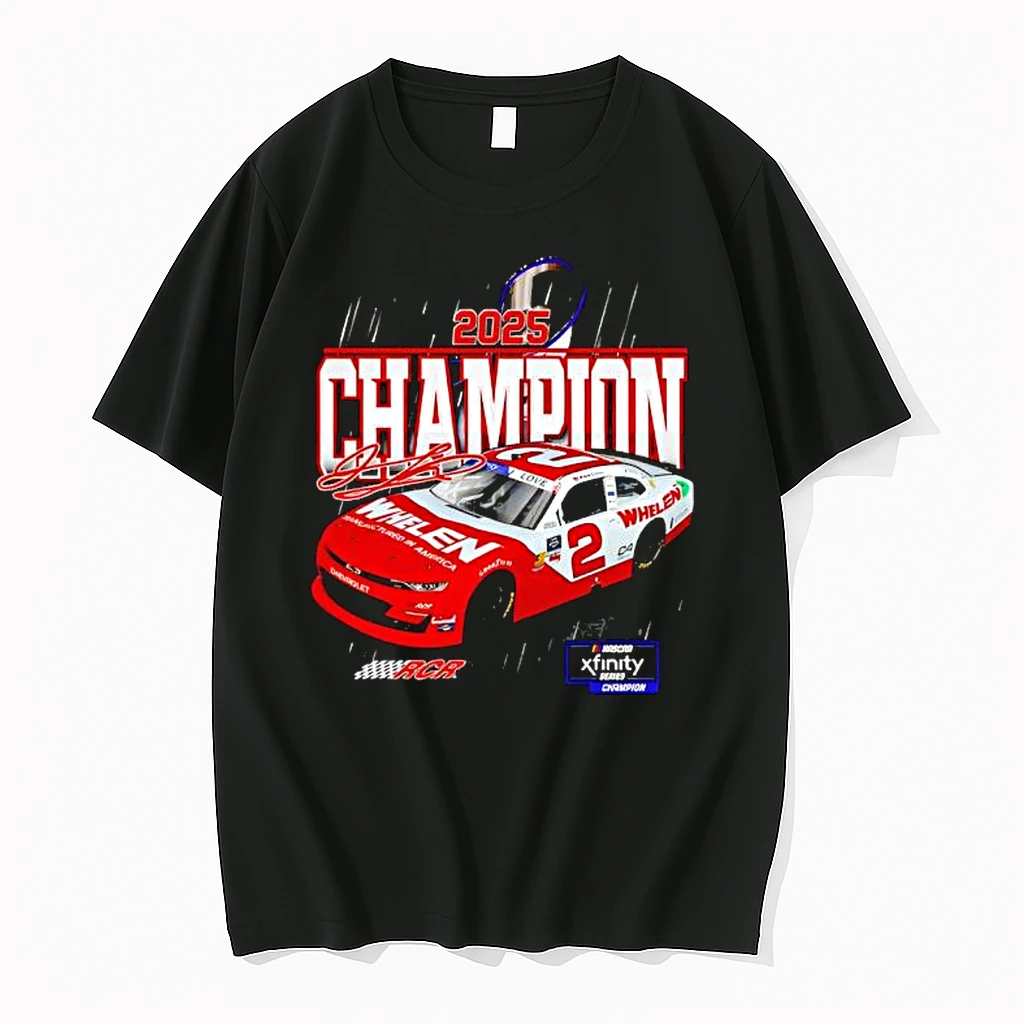 Jesse Love Jr Checkered Flag Sports 2025 Nascar Xfinity Series Champion ...